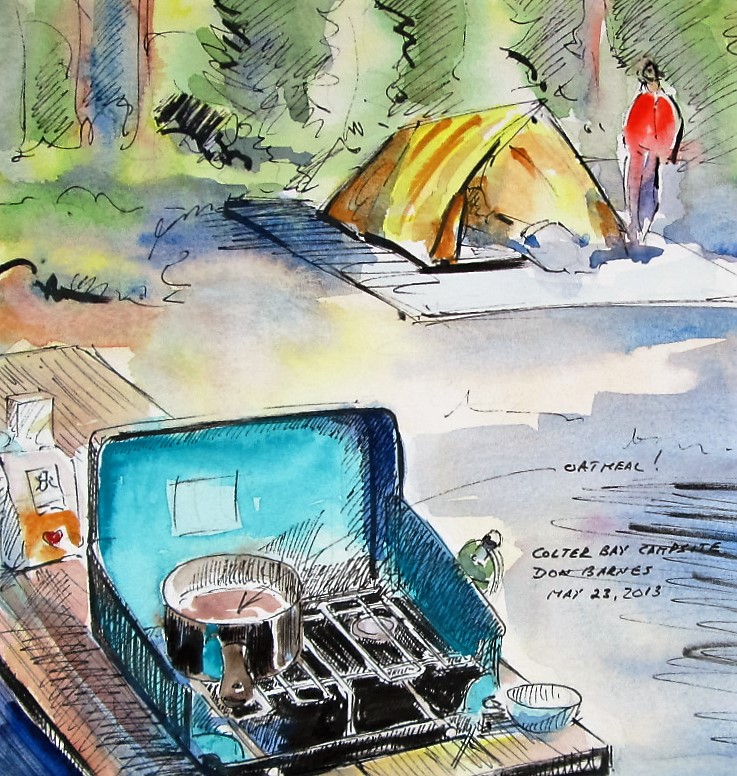 Colter Bay Campsite – Don Barnes ARTISTIC EXPRESSIONS